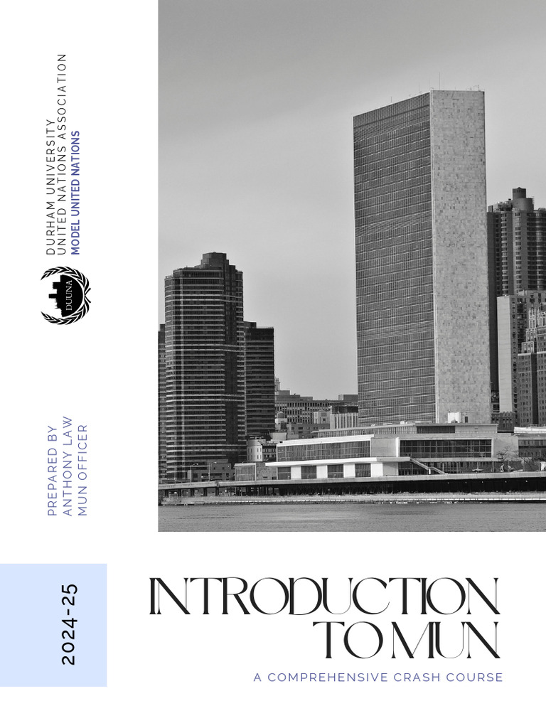 Introduction To MUN - A Comprehensive - C72a3b0 | PDF