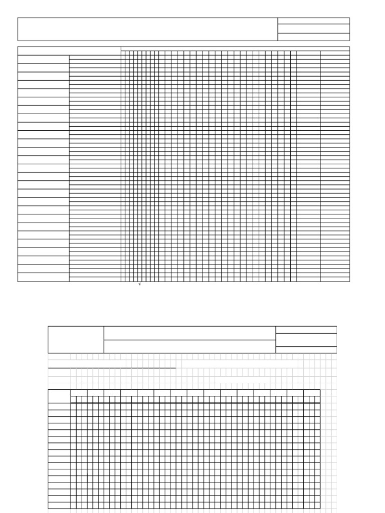 Registro de Limpieza y Mantenimiento | PDF