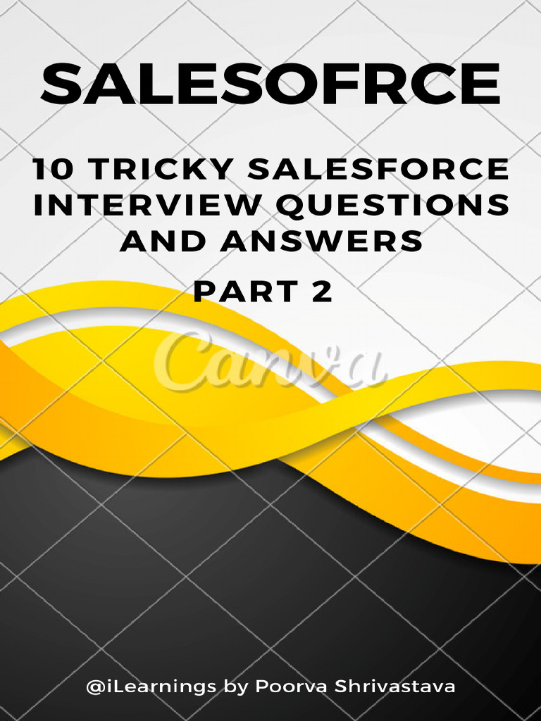 10 tricky salesforce questions part 2 | PDF
