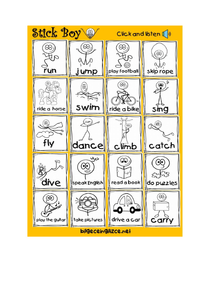 Action Verbs | PDF