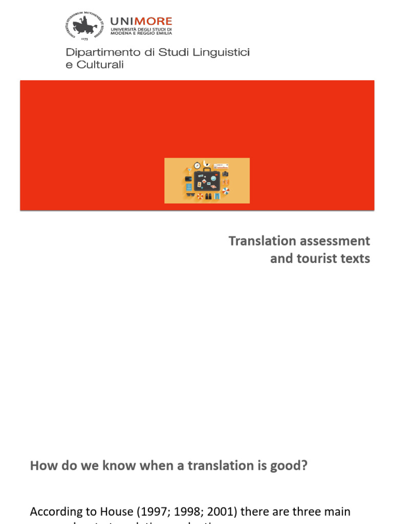 Translating For Tourism | PDF | Translations | English Language