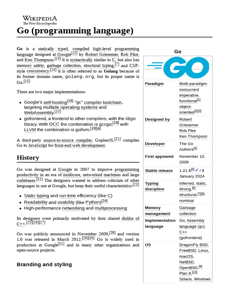 Go_(programming_language) (1) | PDF | Pointer (Computer Programming) | Data Type