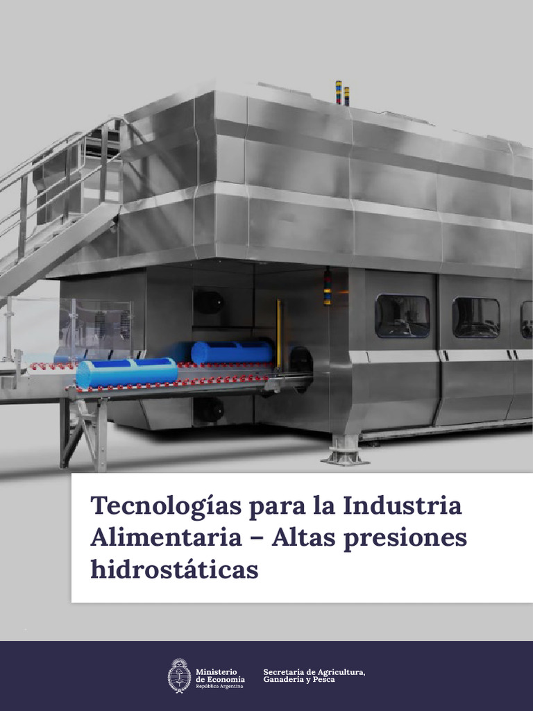 Altas Presiones Hidrostáticas En Alimentos Pdf Alimentos Biología