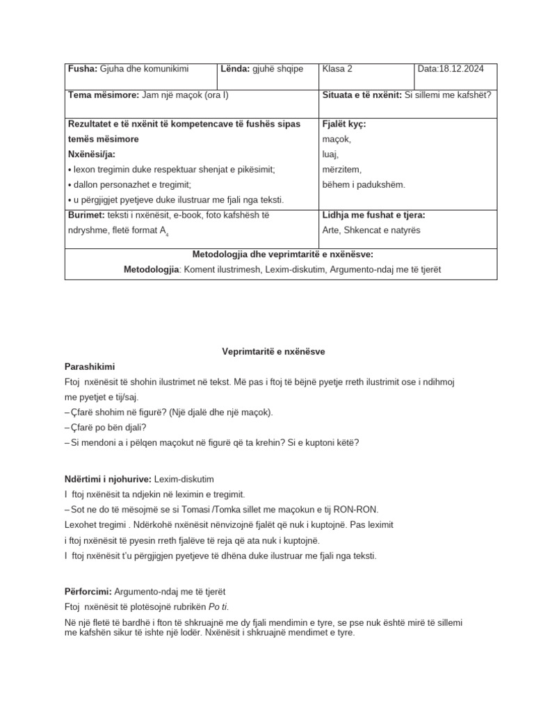 Ditar Gjuha Shqipe 2 p00pg8 | PDF