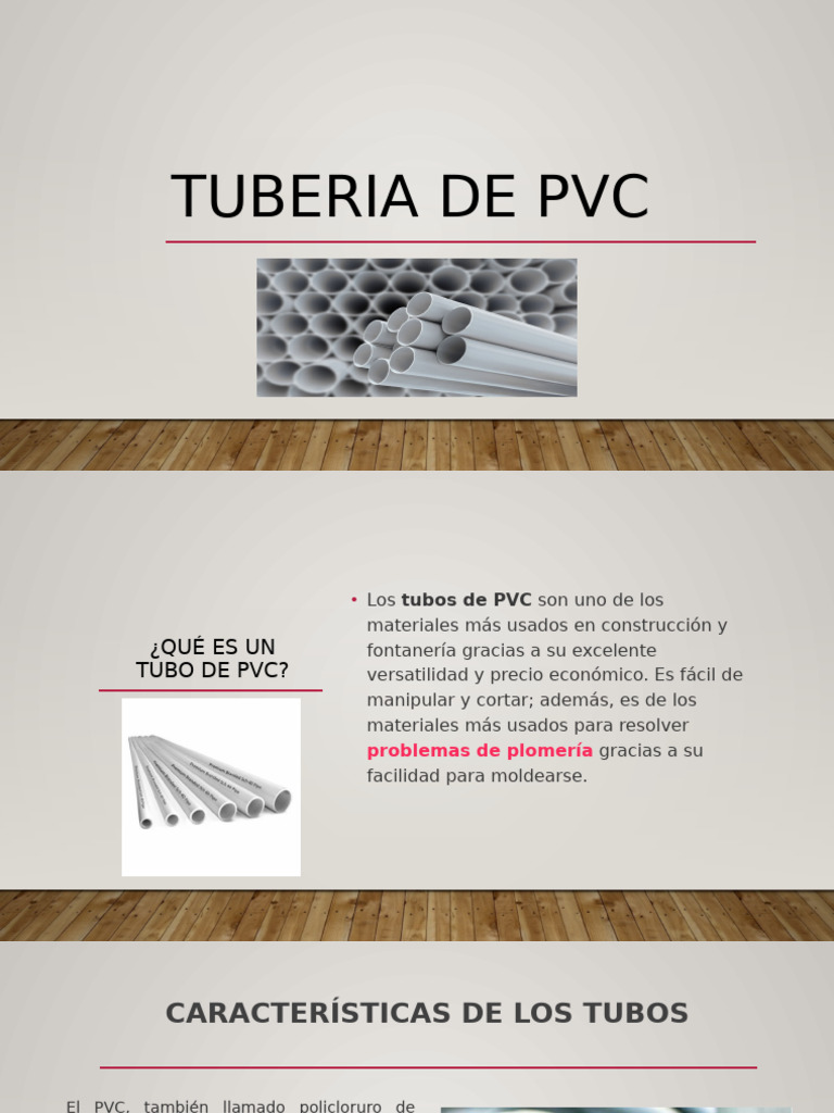 Tuberia de PVC | PDF | Tubería (transporte de fluidos) | Plomería