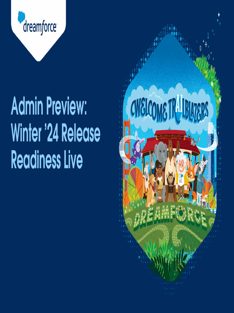 Admin Preview_ Winter '24 Release Readiness Live | PDF