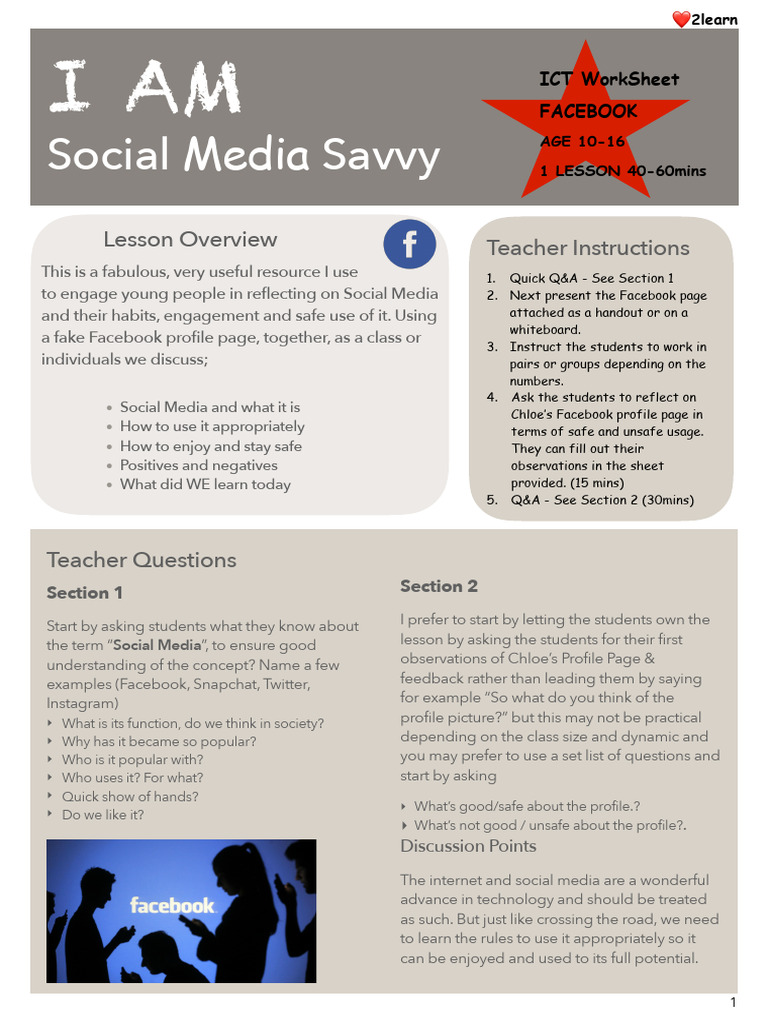 Facebook Media Assignment | PDF | Social Media | Popular Culture ...