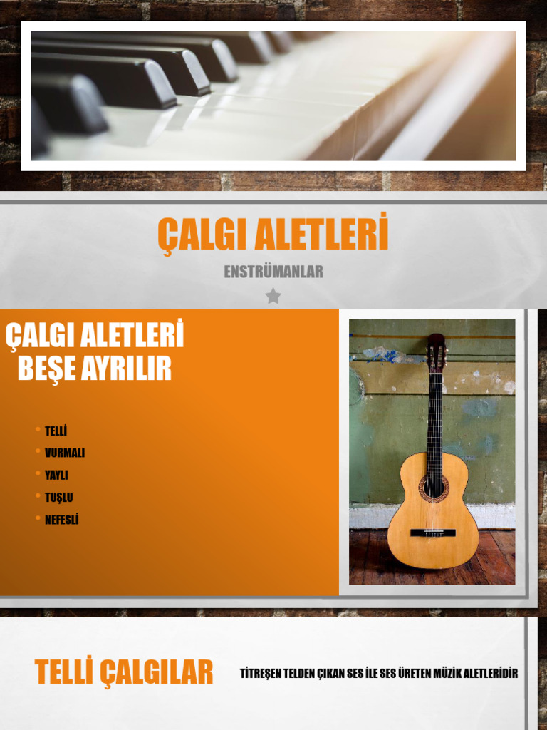Çalgi Aletleri̇ | PDF