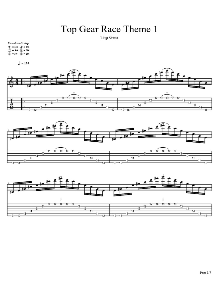 Top Gear Tema | PDF