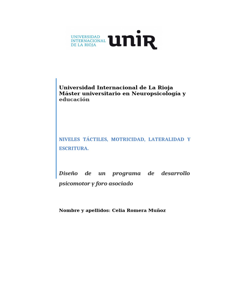 Niveles Táctiles Actv 3 | PDF