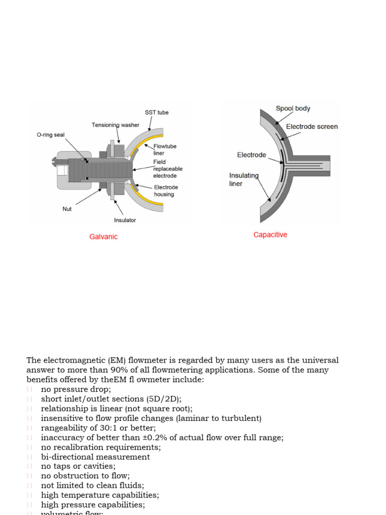 Electromagnetic Flow Meter | PDF