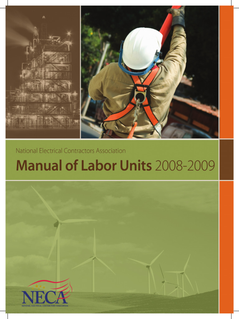 NECA Manual of Labor Units-2009 | PDF | Electrician | General Contractor