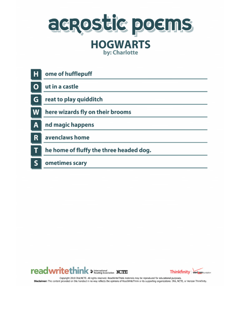 Hogwarts | PDF