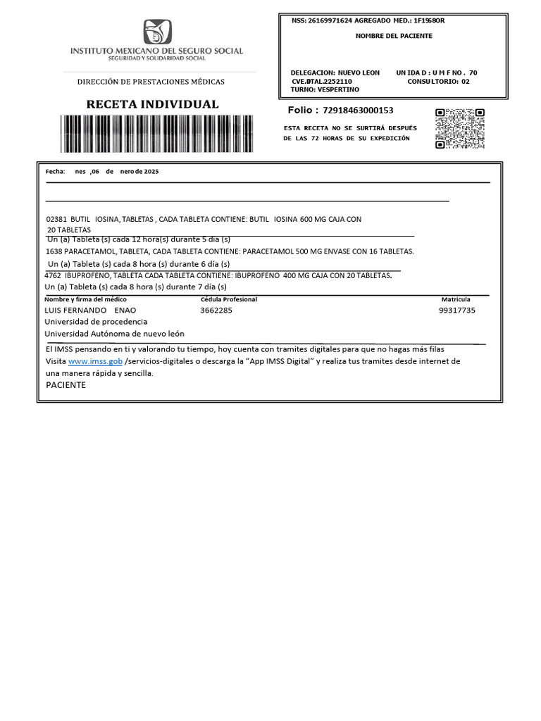 Isabel Obregon Imss Ok Ok | PDF