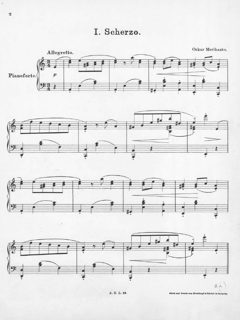 IMSLP907368 PMLP1426620 Merikanto - Op6nos4 5 - Imslp | PDF