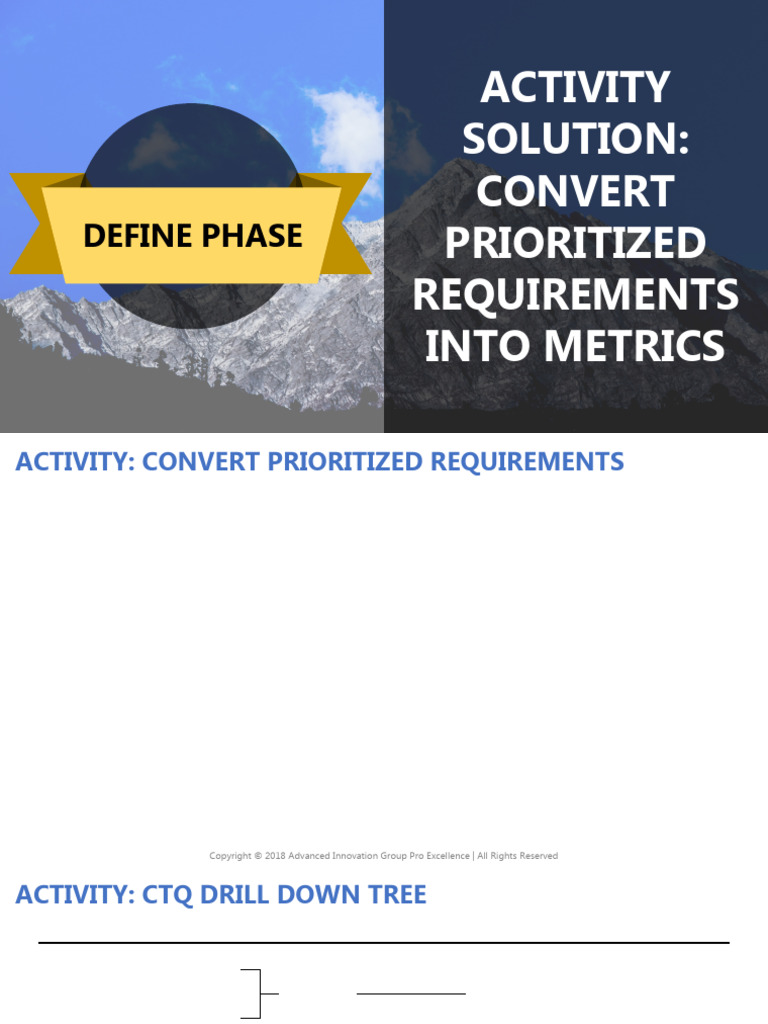 A - S19 C107 - Activity Solution - Convert Prioritized Requirements | PDF | Business | Marketing