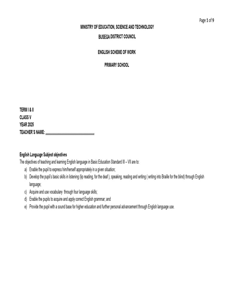 MATERIALROOMBLOG - STD 5 - English | PDF | Reading Comprehension ...