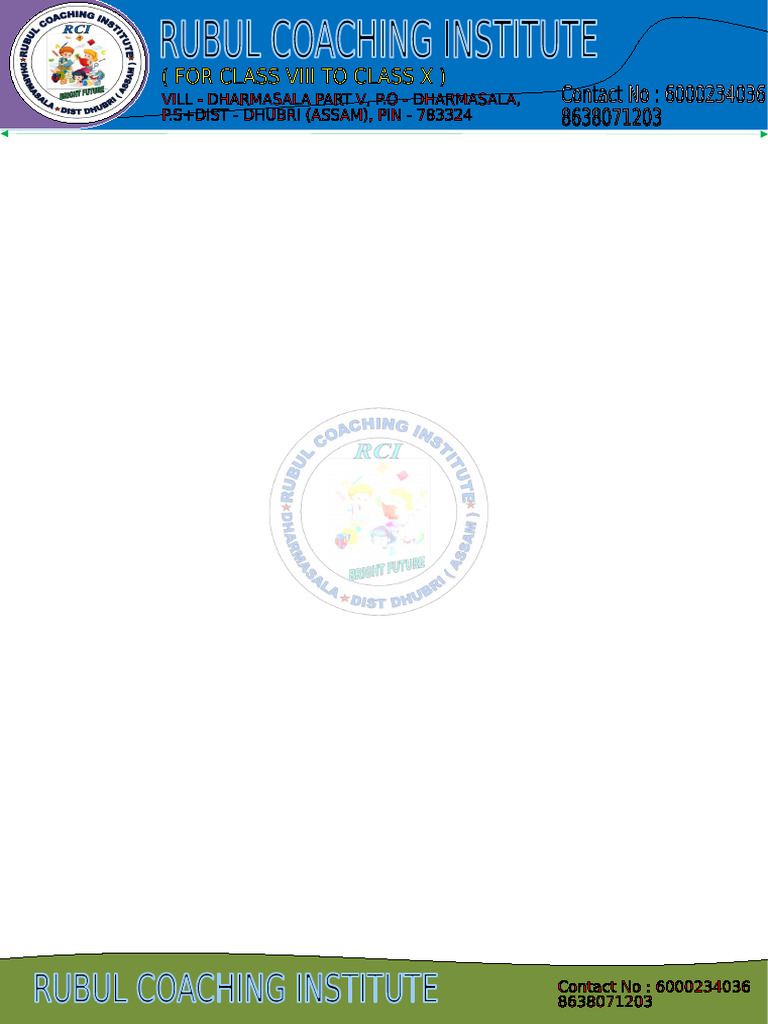 Tiution Classes Pad | PDF