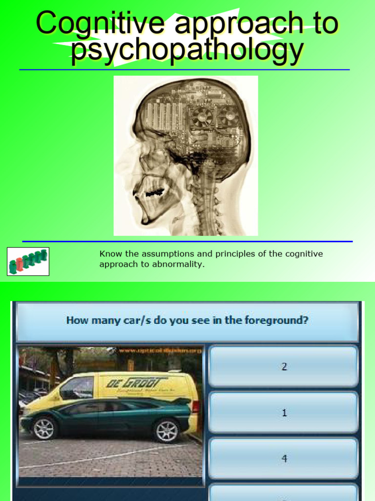 Cognitive Approach to Psychology | PDF