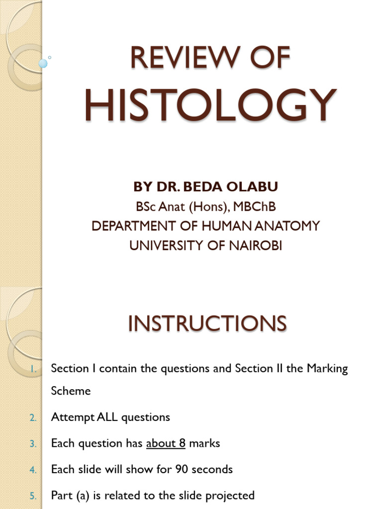 Beda Histology Wid Answers - Copy 230214 005756 | PDF | Pancreas | Epithelium