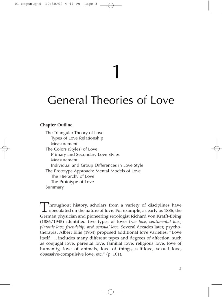 General Theory of Love | PDF | Love | Intimate Relationships