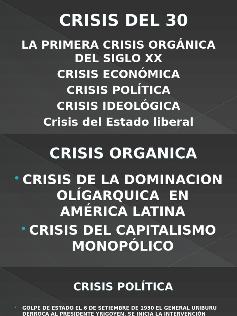 Crisis Del 30 Estado Interventor y de Bienestar | PDF | Estado de ...