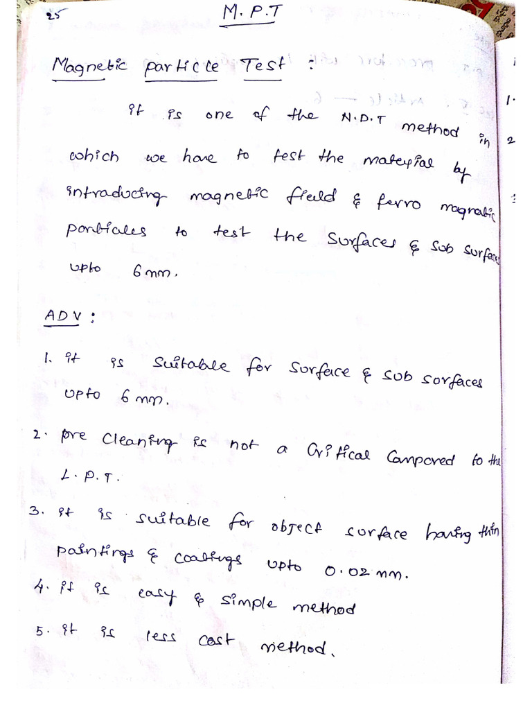 MPT Notes | PDF