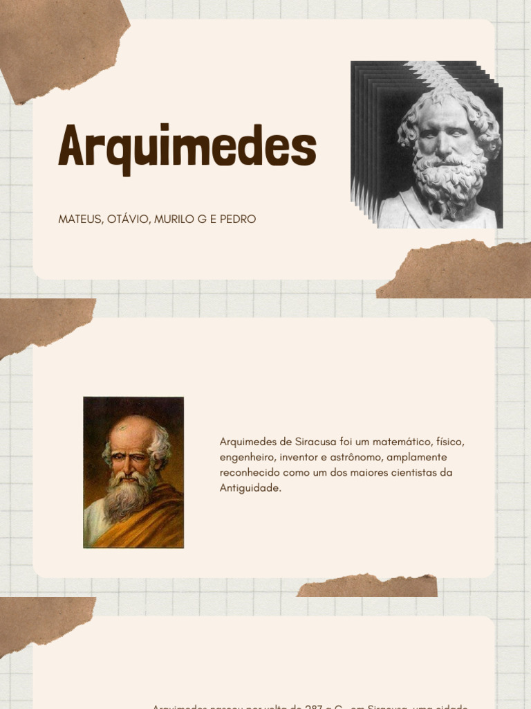 Arquimedes PDF | PDF