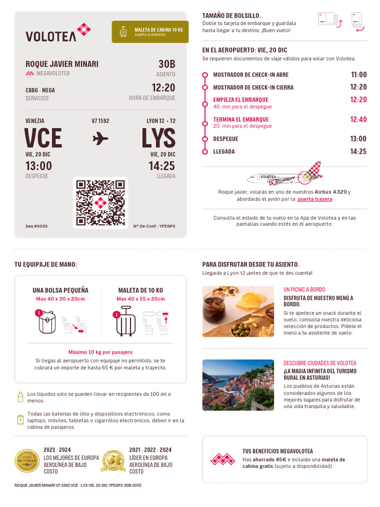 Volotea | PDF | Aeropuerto | Transporte