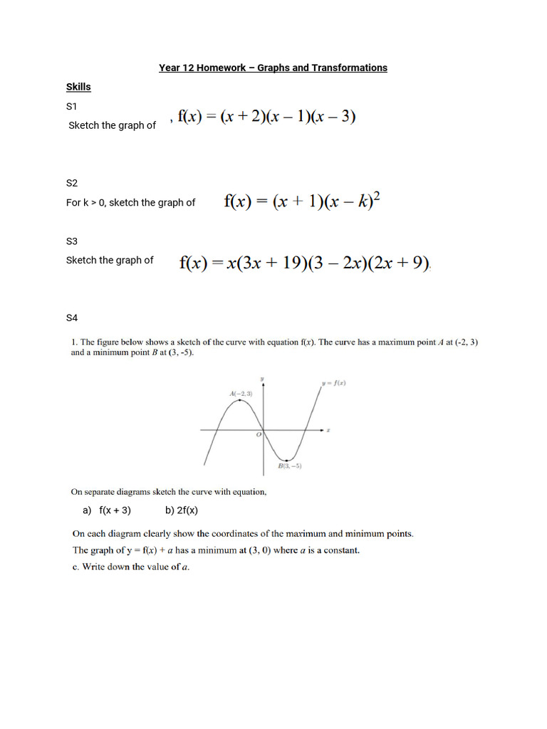 Graphs and Transformations | PDF