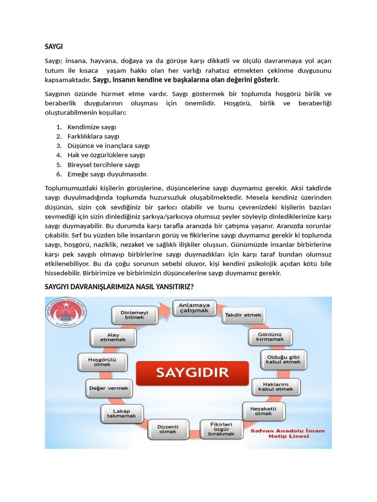 SAYGI | PDF