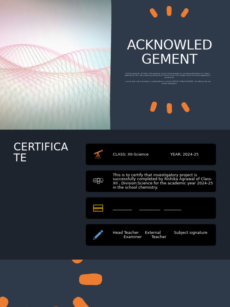 Acknowled Gement | PDF