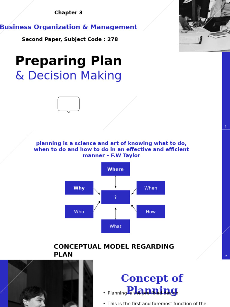 BOM 2nd Part 3rd Chapter | PDF | Decision Making | Goal