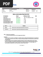 Positive Typhoid Test Report | PDF