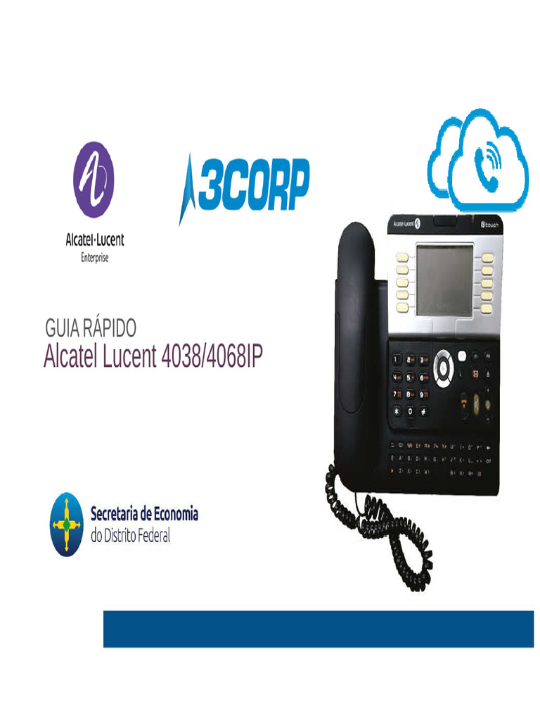 Guia Rapido Alcatel 4038 4068 | PDF | Informática