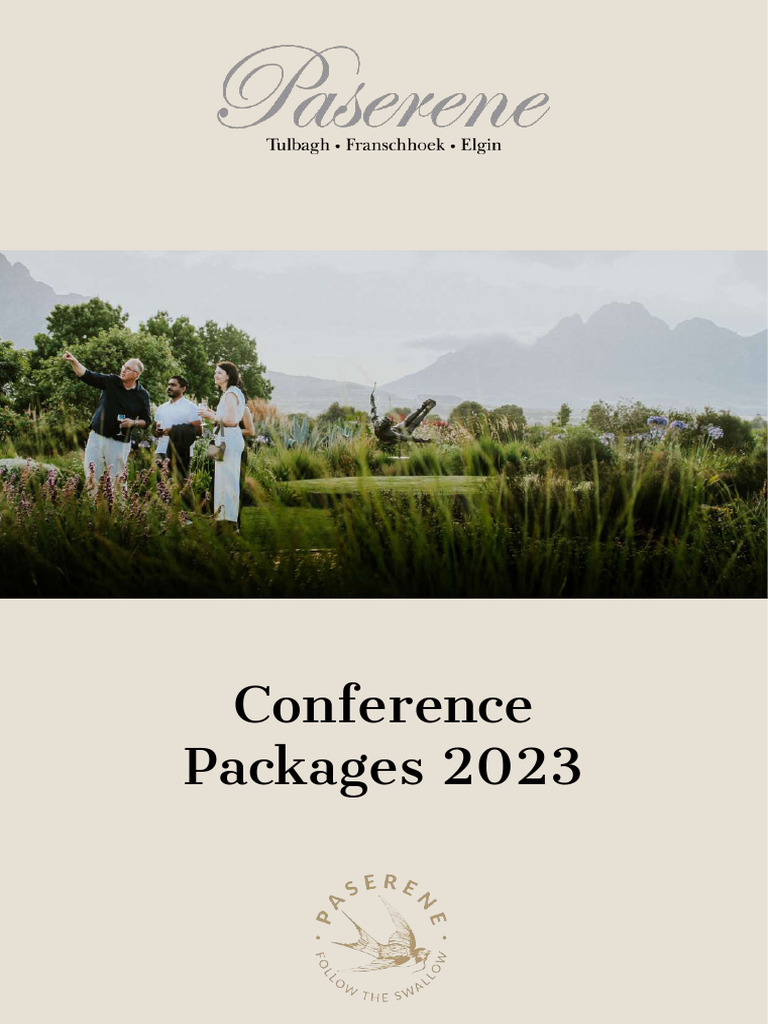 Conference Packages 1 | PDF