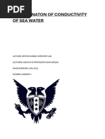 Determination of Salinity, APHA 2520, 24th Edition | PDF | Salinity ...