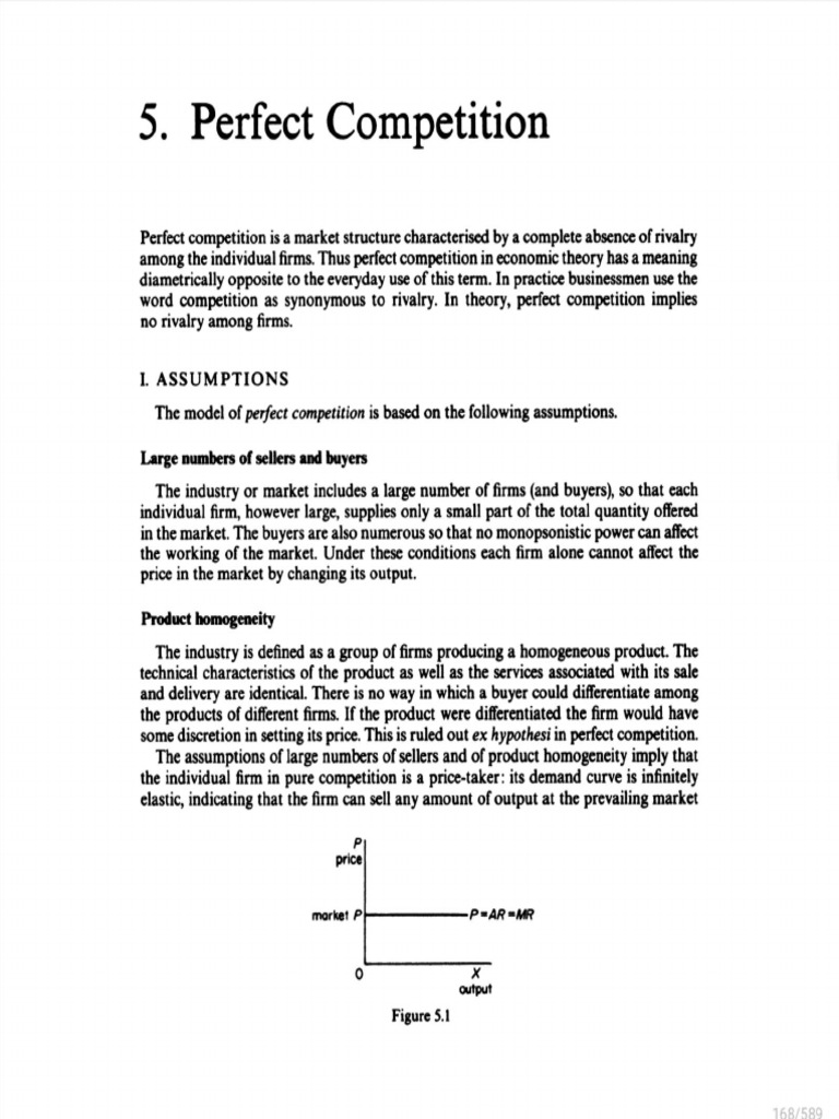 Perfect Competition | PDF