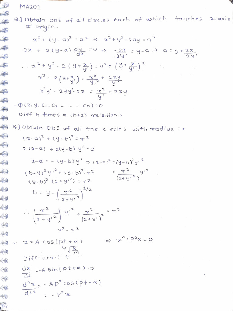 Maths Midsem 3rd Sem | PDF