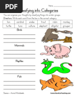 Grade 6 - Classification of Plants | PDF