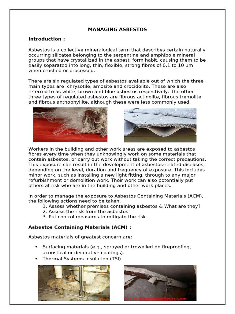 Asbestos_1 | PDF | Asbestos | Materials
