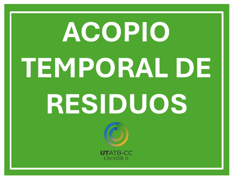 Acopio Temporal Residuos | PDF