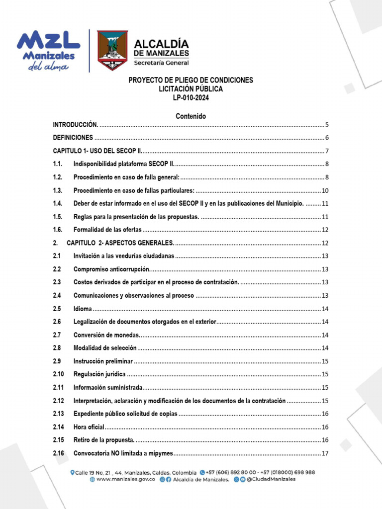 PROYECTO-DE-PLIEGOS | PDF