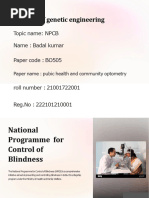 NPCBVI | PDF | Visual Impairment | Ophthalmology