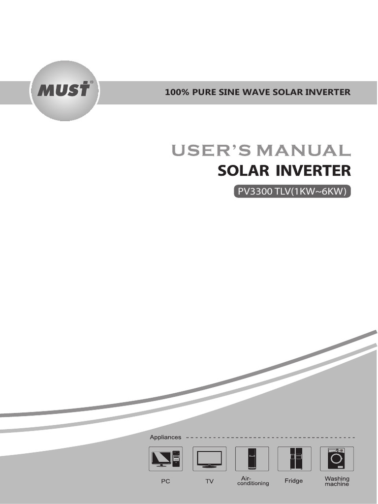 Solar Inverter Software Guide | PDF
