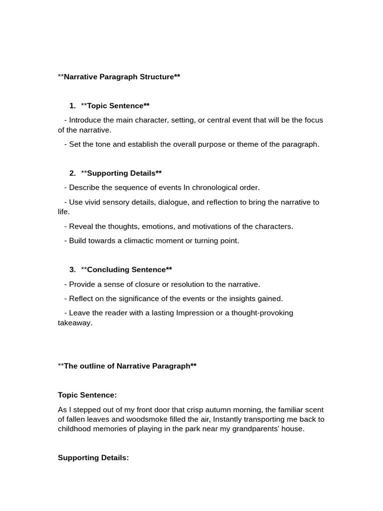 المستند (100) Narrative paragraph | PDF