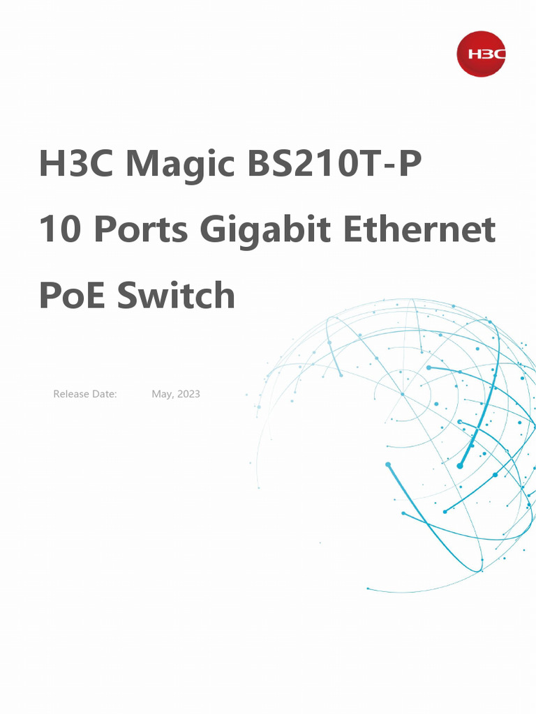 BS210T-P 20231120 - 9969569 - H3C Magic BS210T-P 10 Ports Gigabit ...