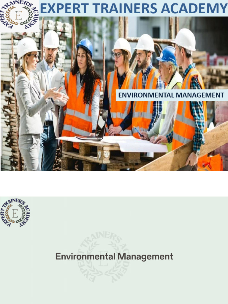 Environmental Management | PDF
