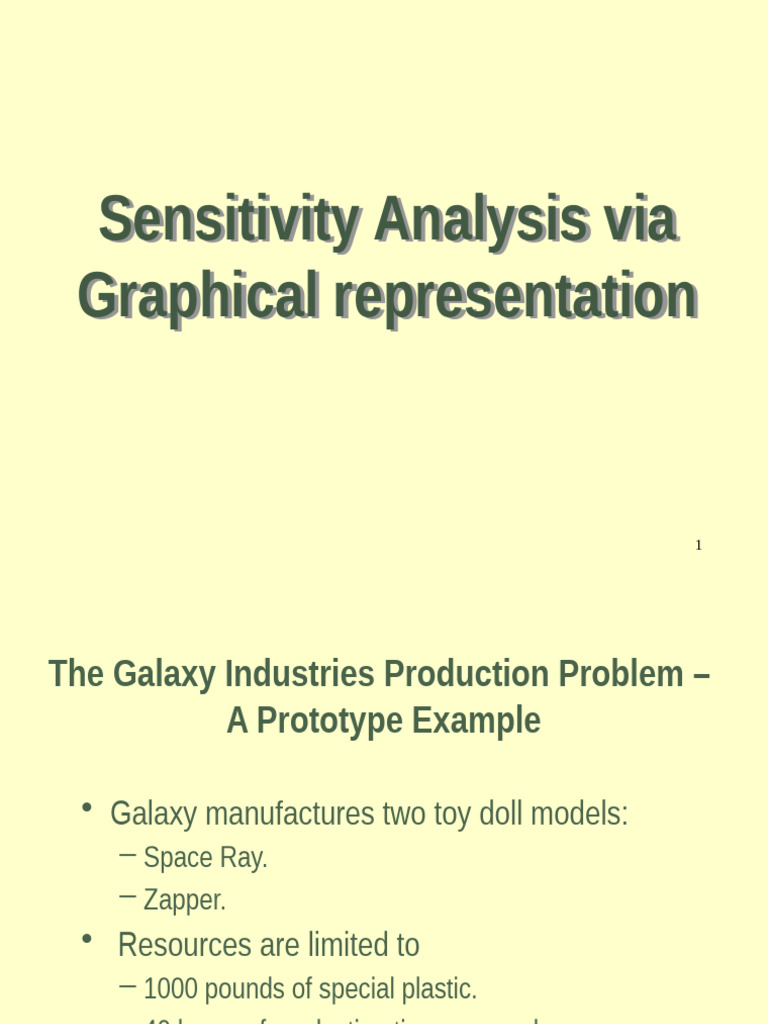 Sensitivity Analysis_graphical Method | PDF | Sensitivity Analysis | Mathematical Optimization