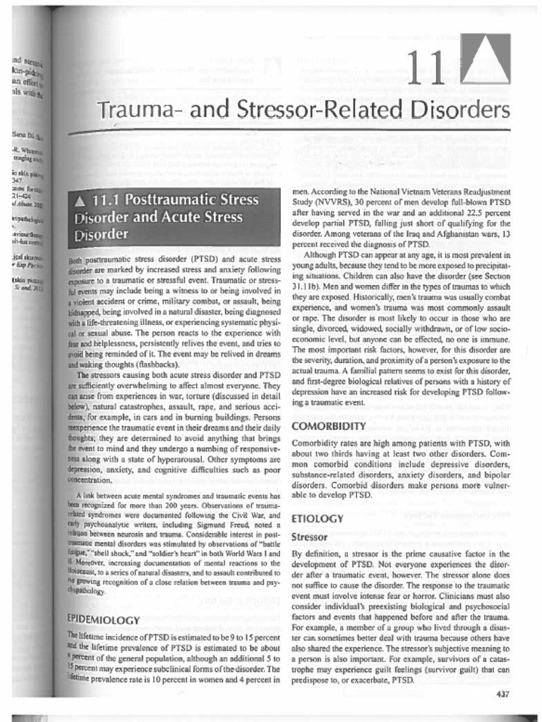 S10 - Lectura - Stress Post-Traumático | PDF